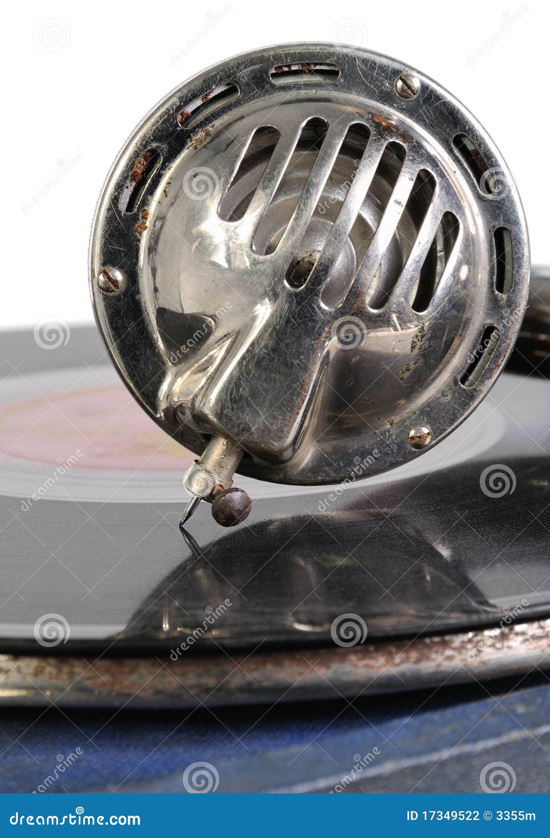 Gramophone stylus stock photo. Image of history, disk - 17349522