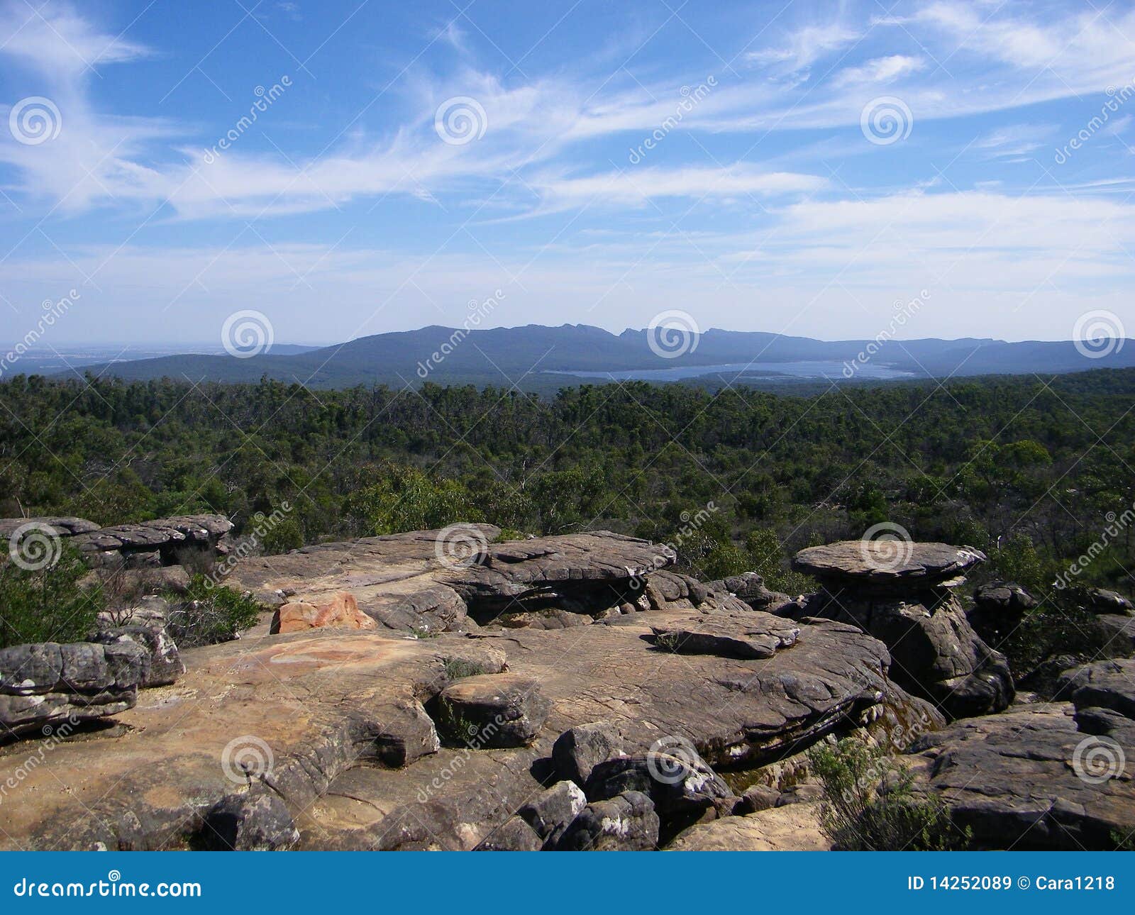 Grampian View stock image. Image of view, mountain, landscape - 14252089