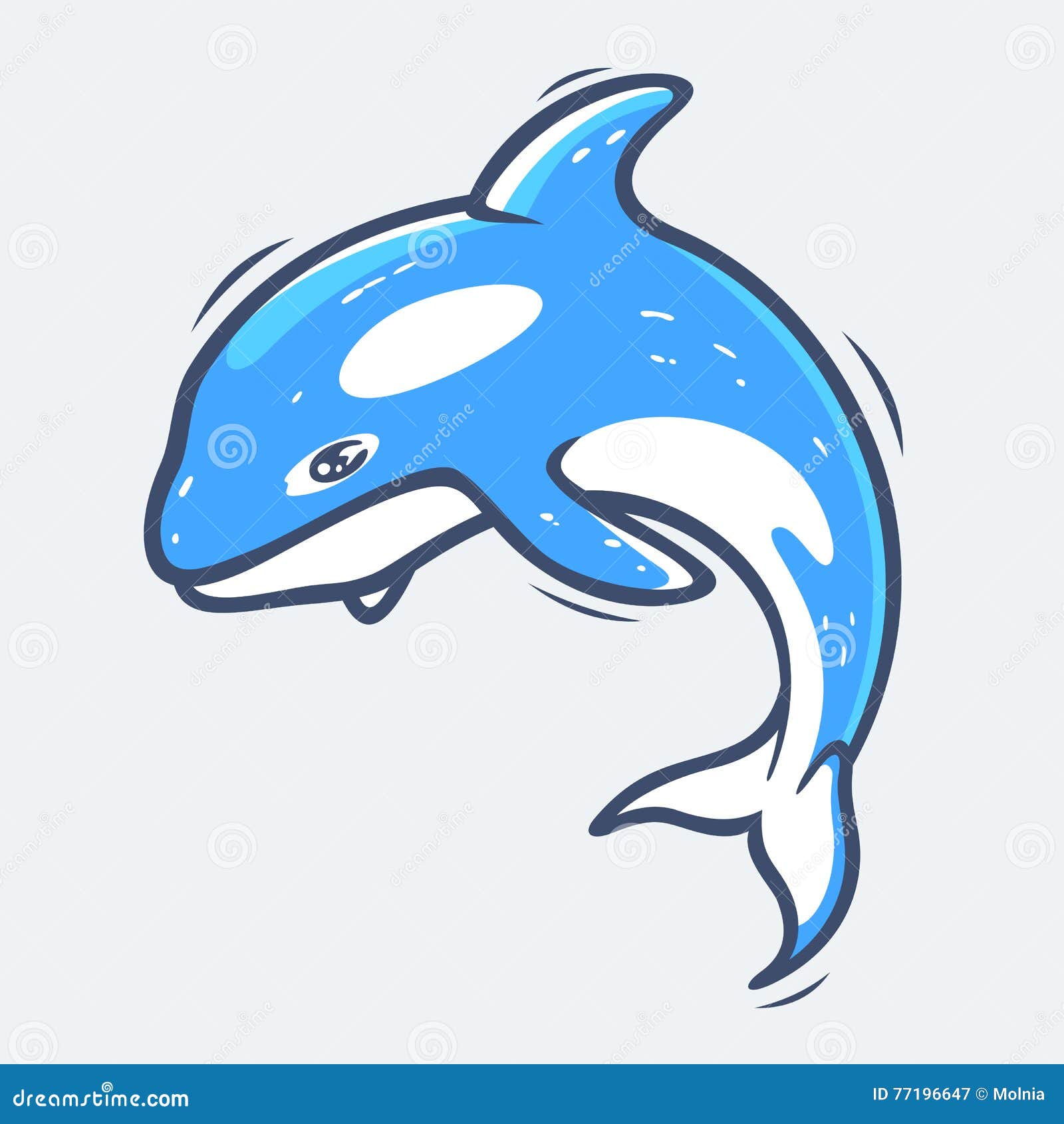 Grampus Vector Icon On White Background. Flat Vector Grampus Icon ...