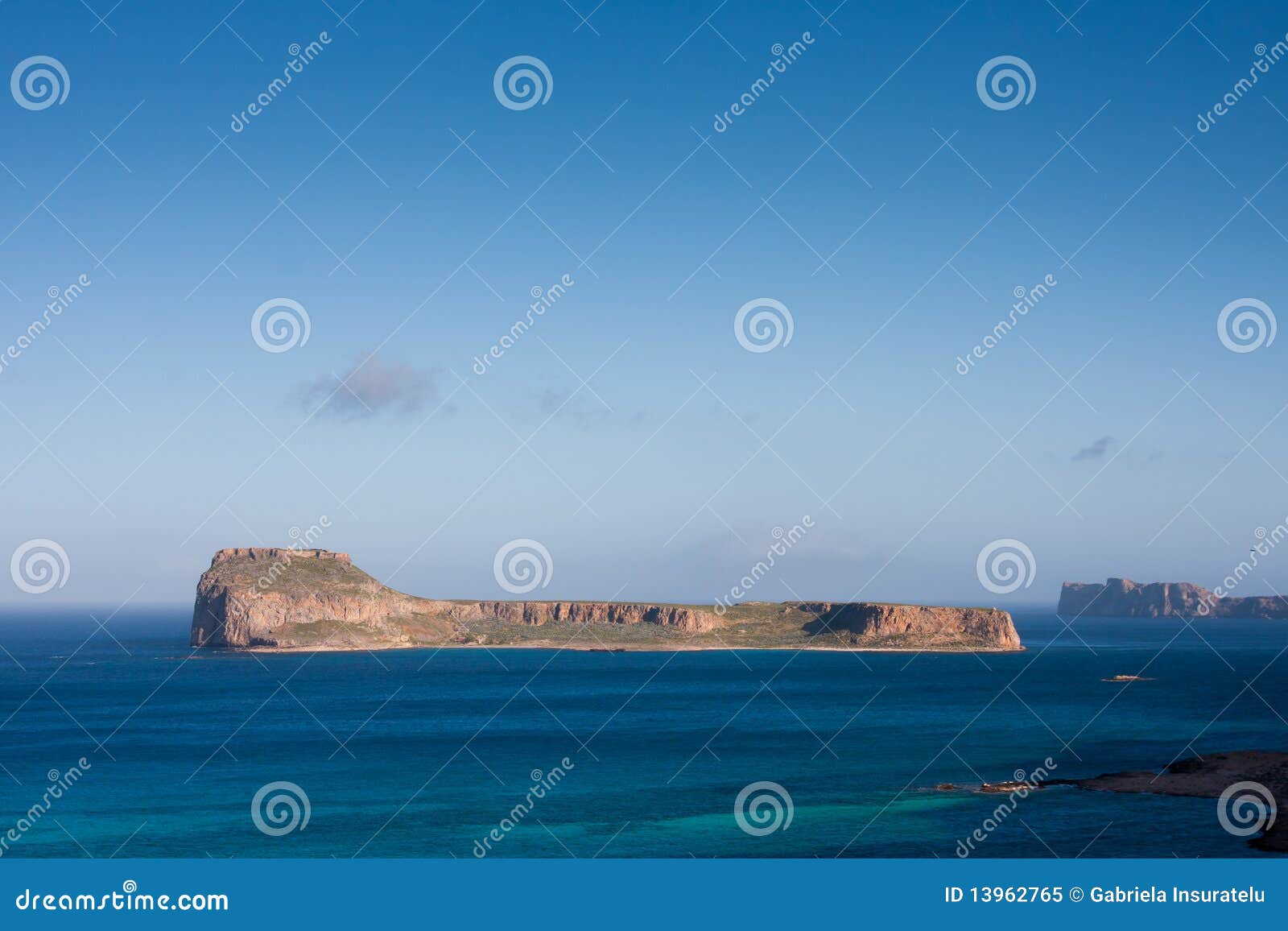Gramvousa Island stock image. Image of seaside, scene - 13962765