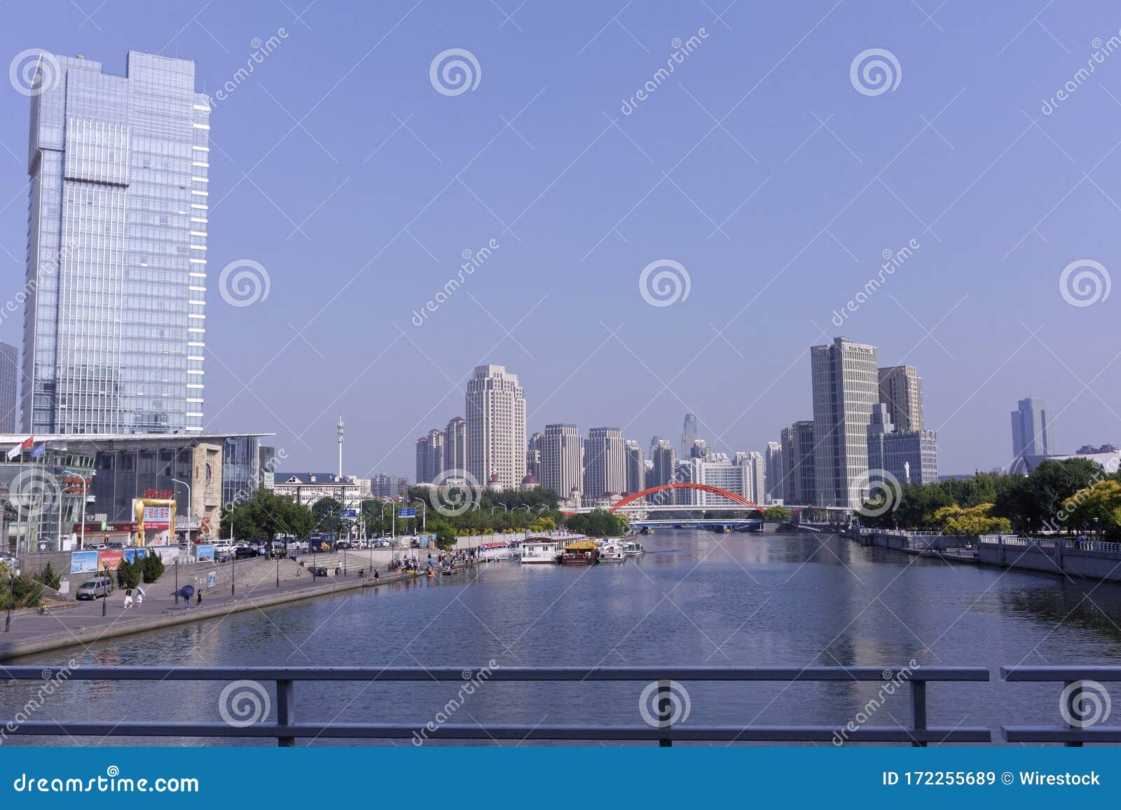 Gran Angular Del Parque De La Isla Watson En Miami, Estados Unidos ...