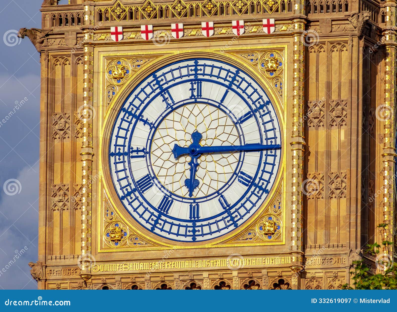 Gran Ben Clock De Elizabeth Tower London Uk Imagen de archivo - Imagen ...