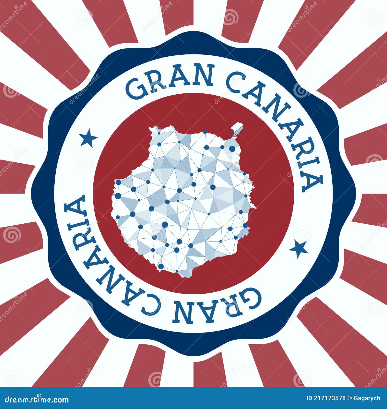 Gran Canaria Icons Collection. Cartoon Vector | CartoonDealer.com ...
