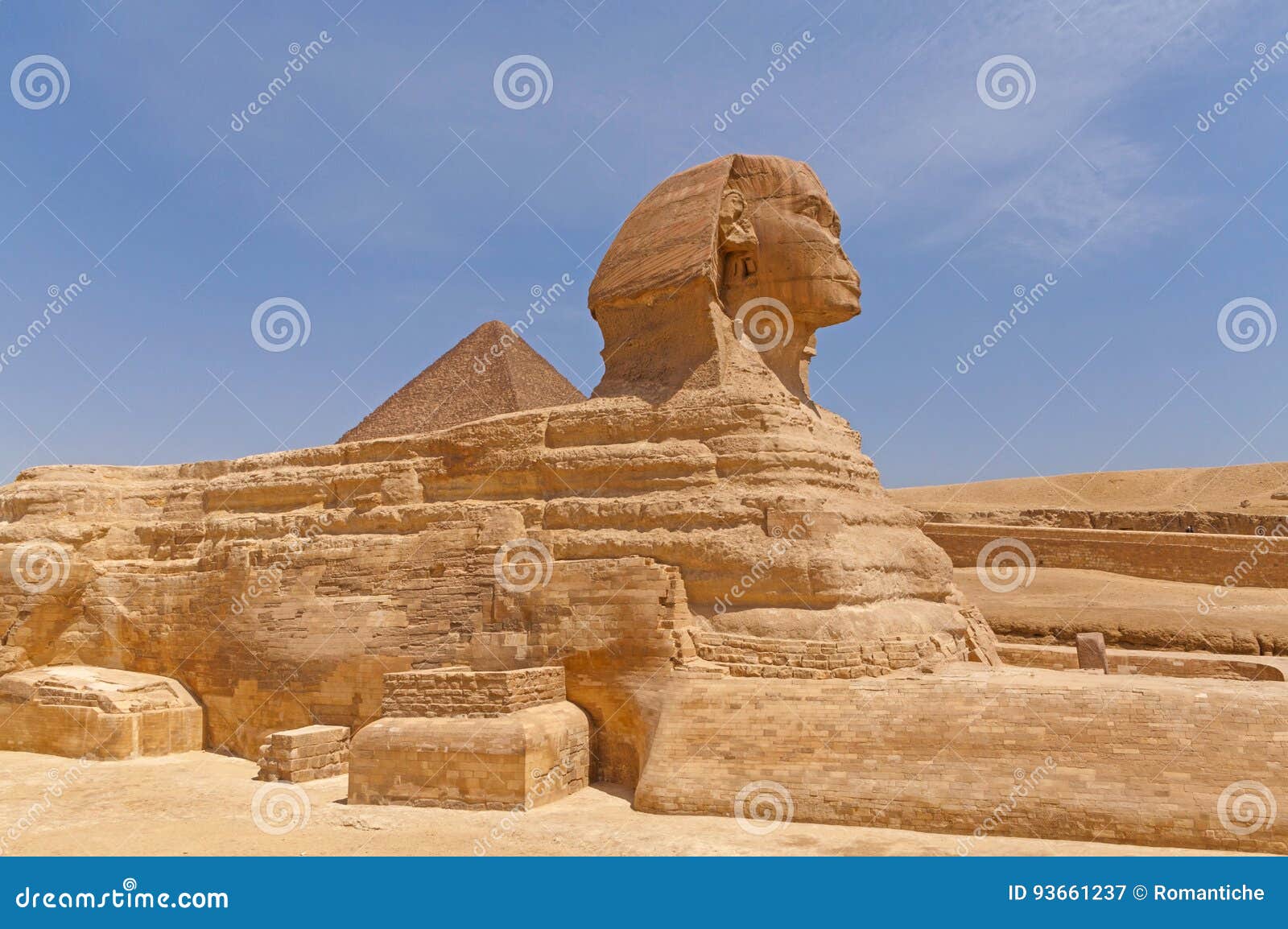Gran esfinge de Giza imagen de archivo. Imagen de khufu - 93661237