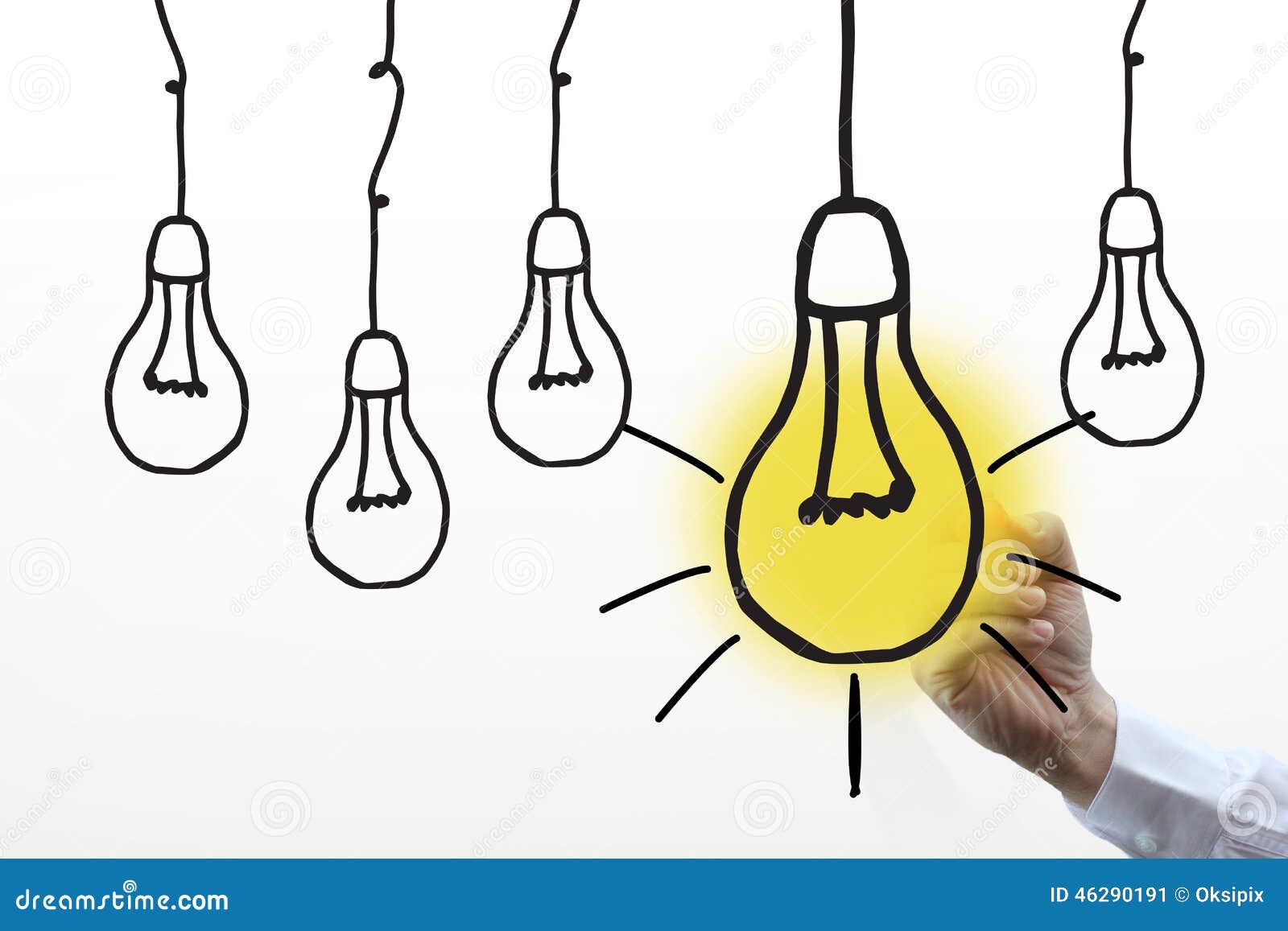 Gran idea stock de ilustración. Ilustración de drenaje - 46290191