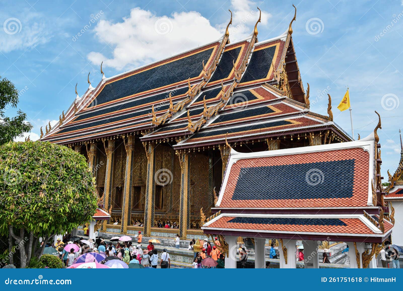 Gran Palacio De Bangkok Foto De Archivo Editorial Imagen De Pagoda