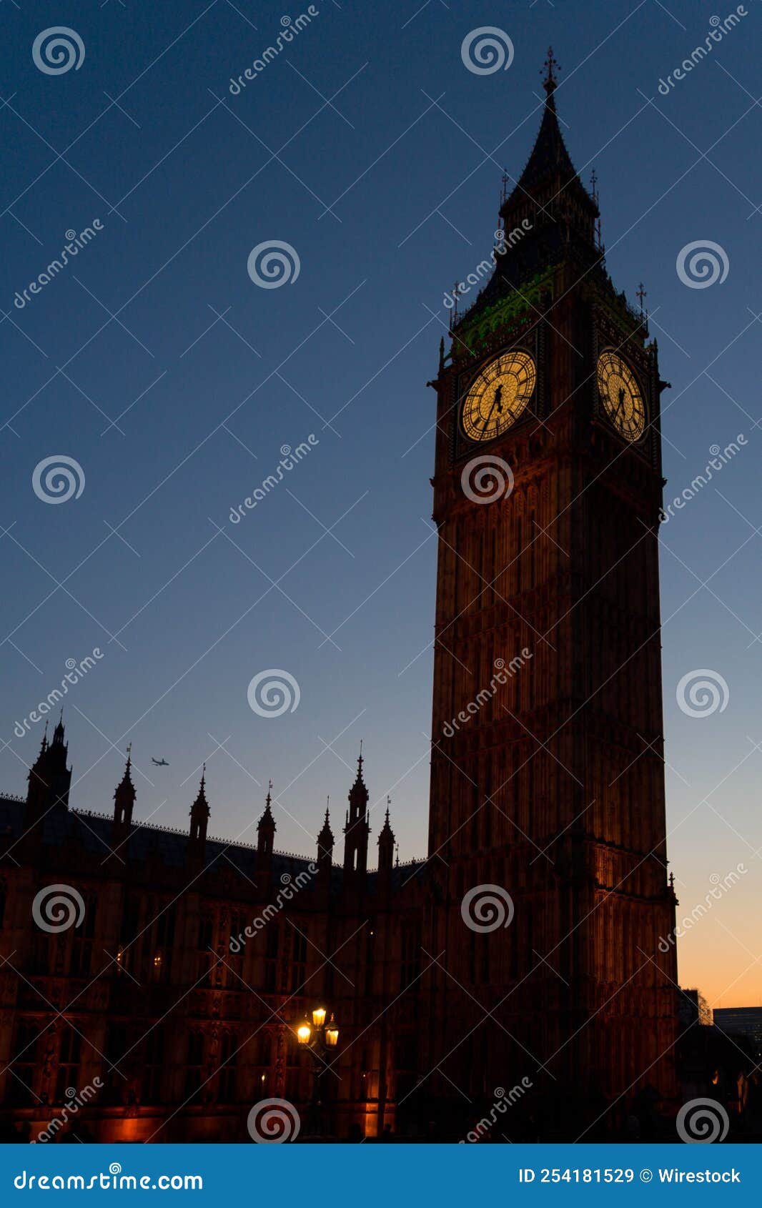 Gran Torre Del Reloj Ben Del Palacio De Westminster Imagen de archivo ...