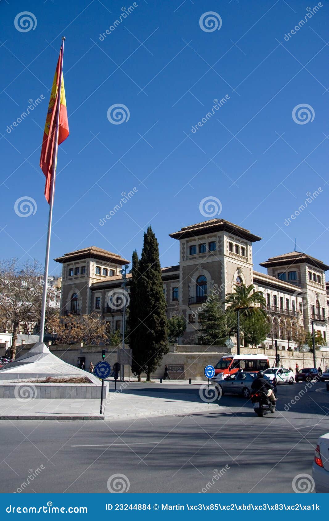 Granada center editorial stock image. Image of tourism - 23244884