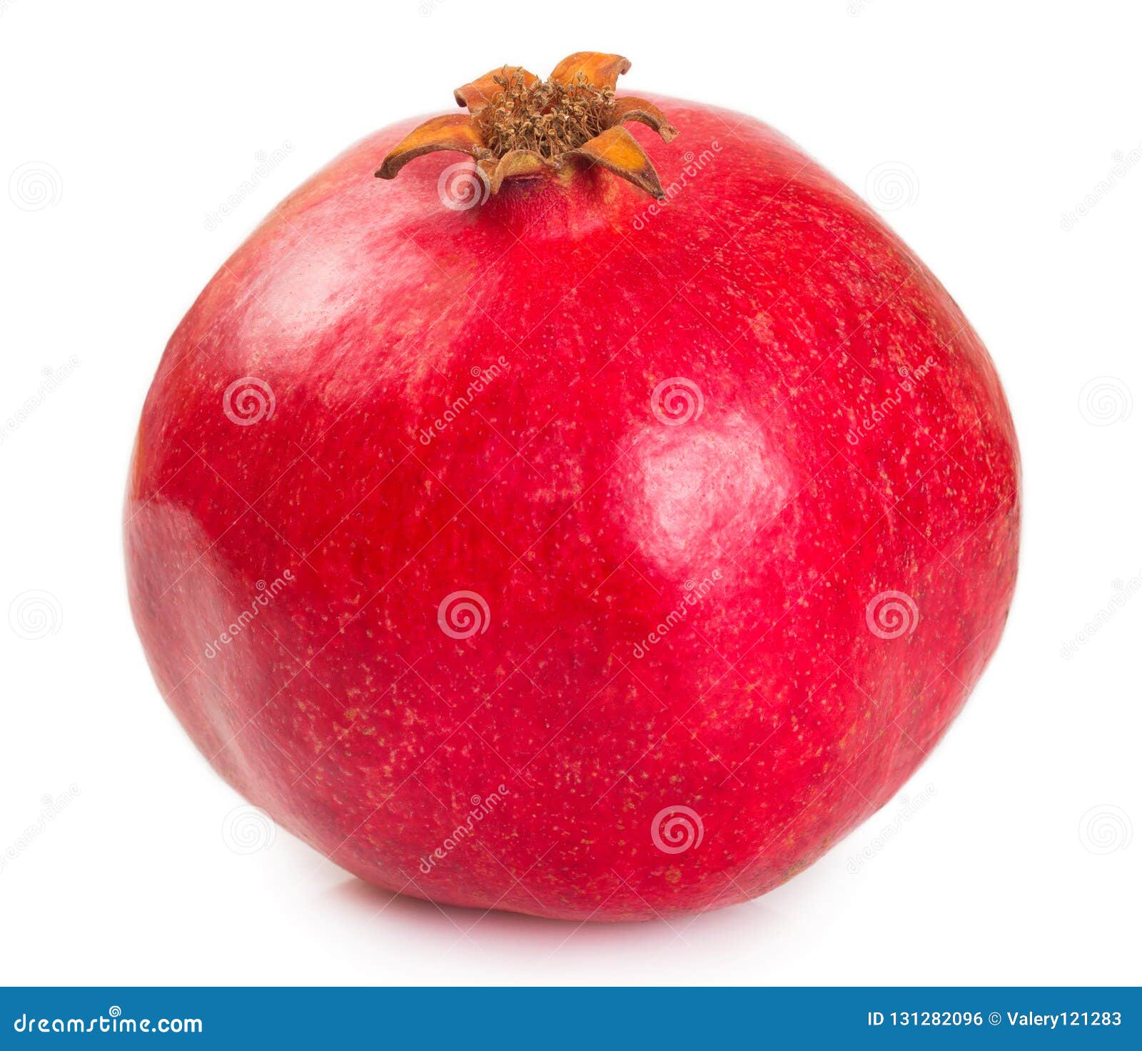 Granada Fresca En El Fondo Blanco Foto de archivo - Imagen de intacto ...