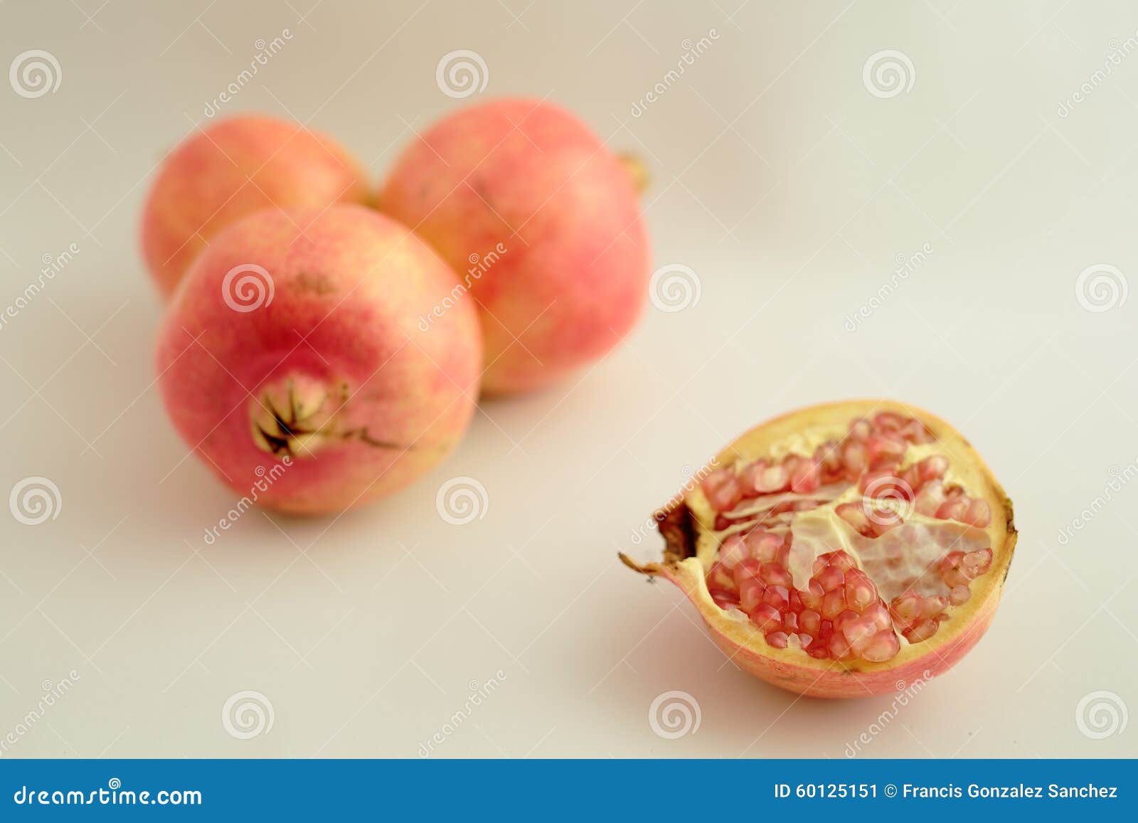 Granada fruta stock image. Image of organic, food, broken - 60125151