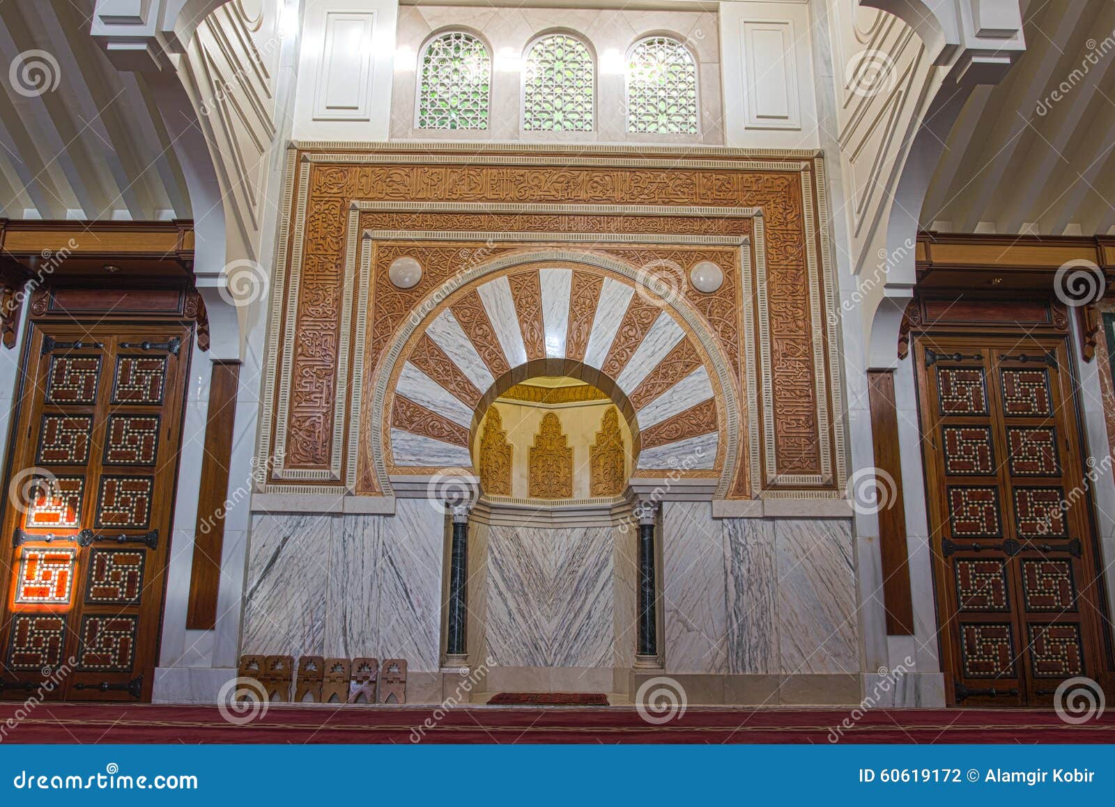 Granada Mosque stock photo. Image of islamic, light, view - 60619172