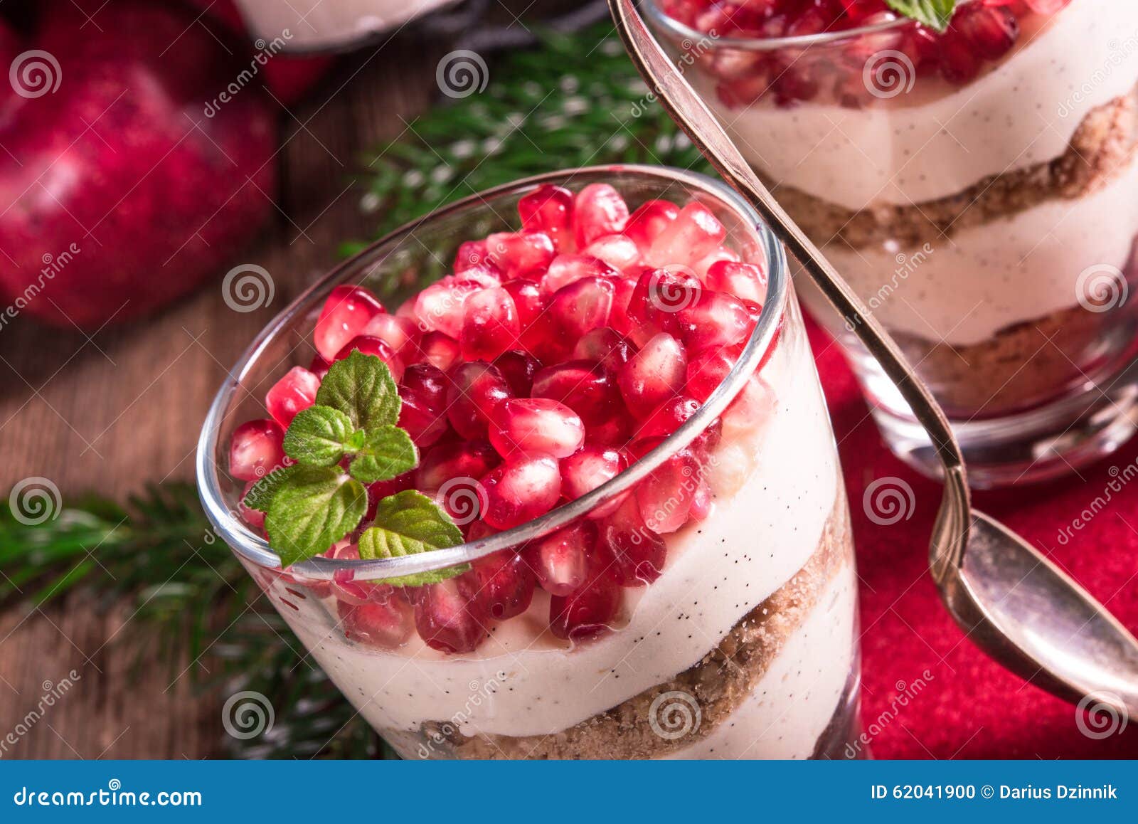 Granada - Postre De Mascarpone Foto de archivo - Imagen de vacaciones ...