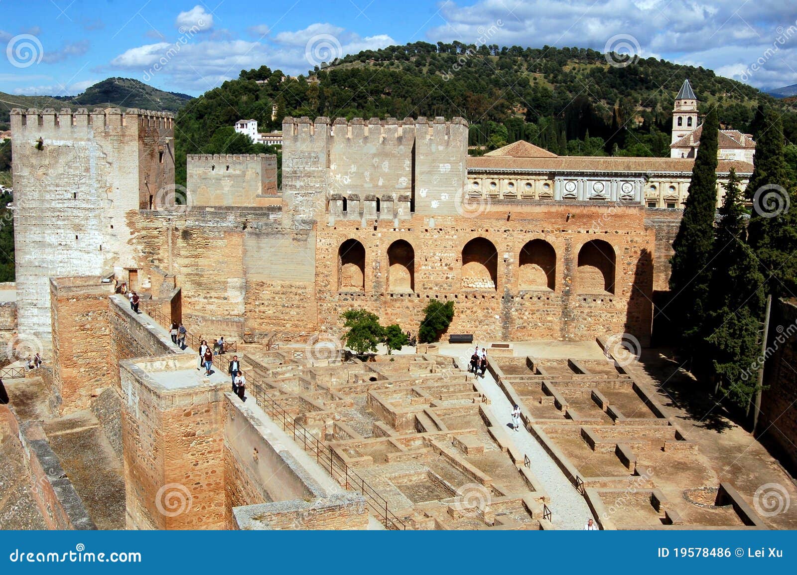Granada, Spain: the Alhambra Editorial Photo - Image of granada, watch ...