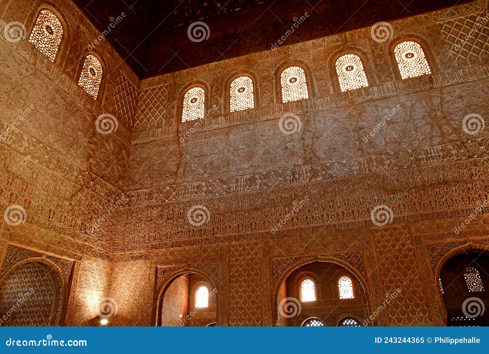 Granada; Spain - August 27 2019 : Alhambra Palace Editorial Image ...