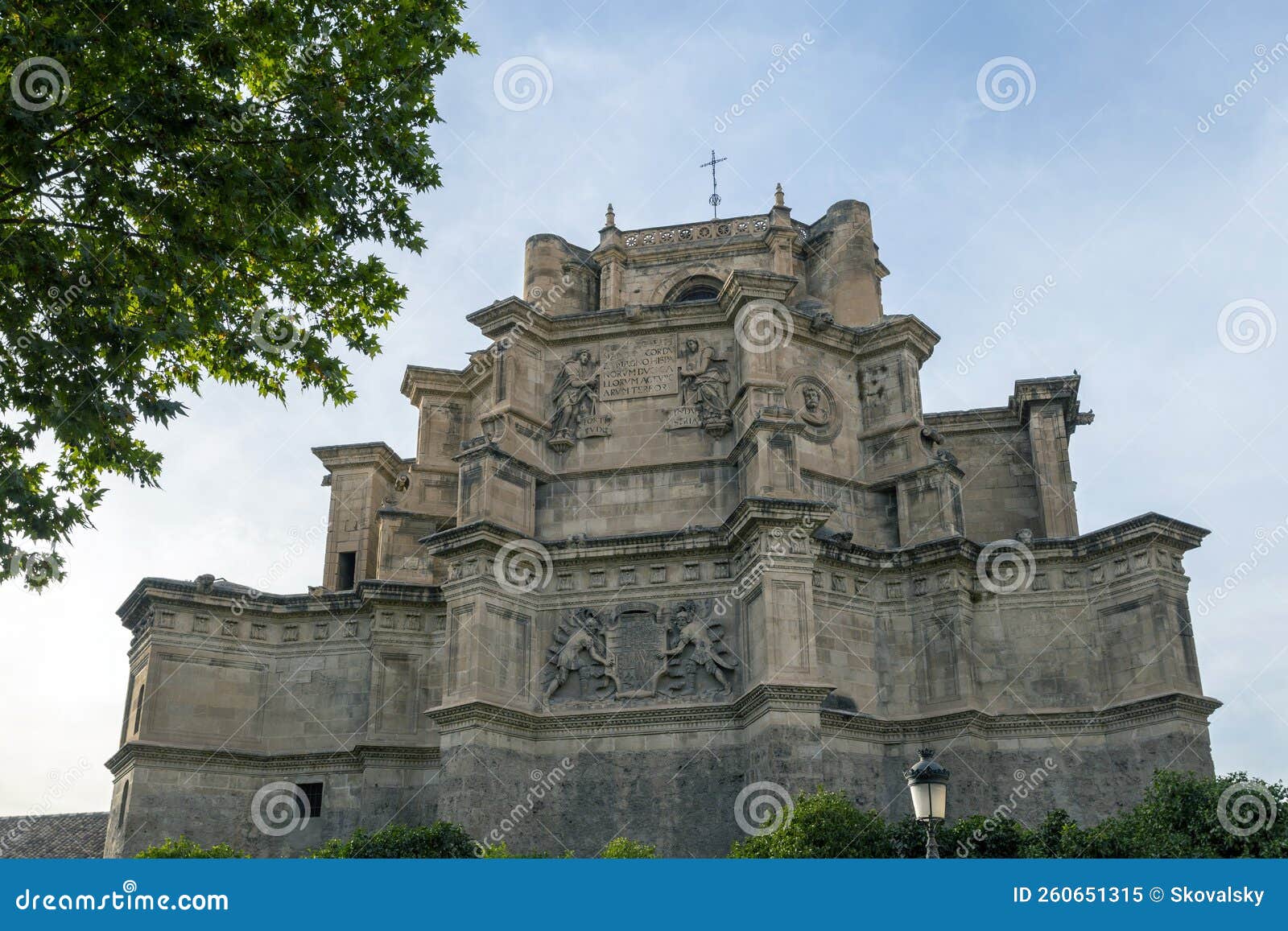 The Royal Monastery of St. Jerome in Granada Stock Image - Image of ...