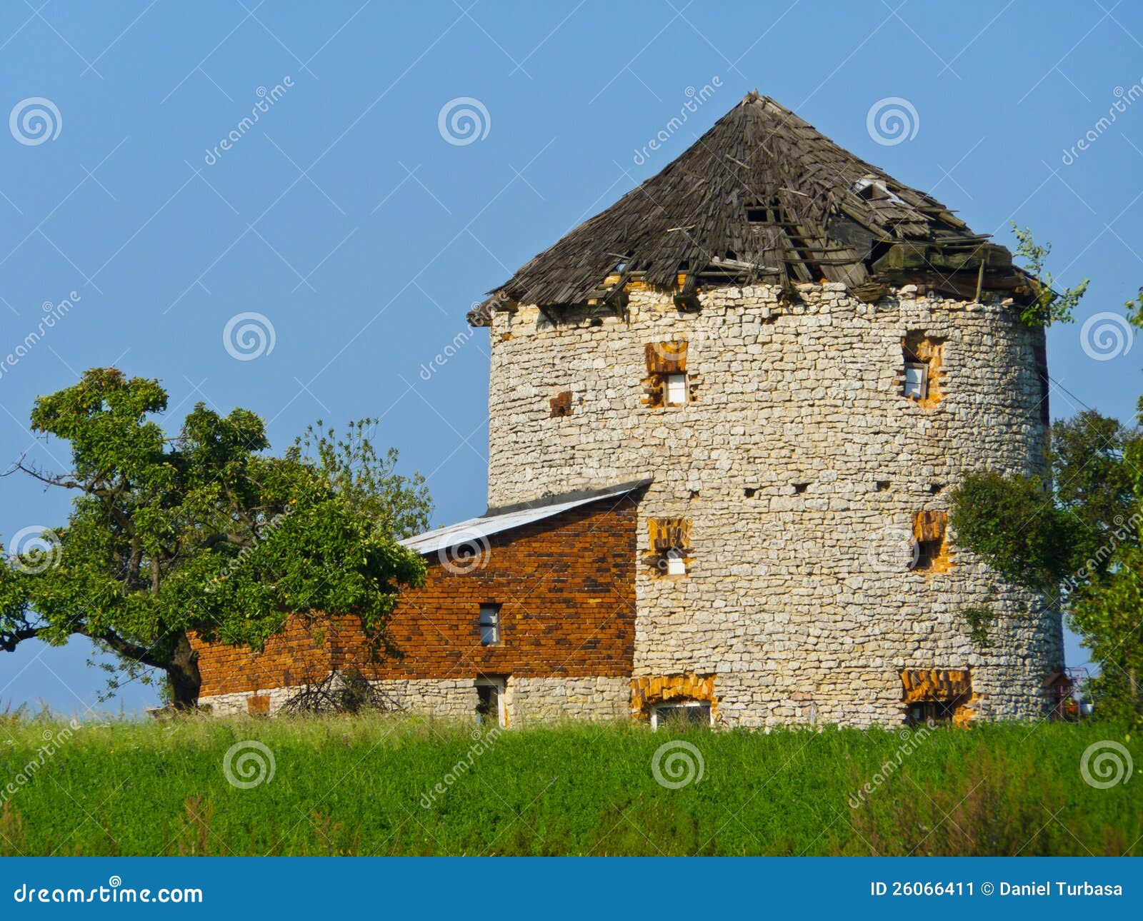 Granary stock image. Image of stony, granary, brick, historic - 26066411