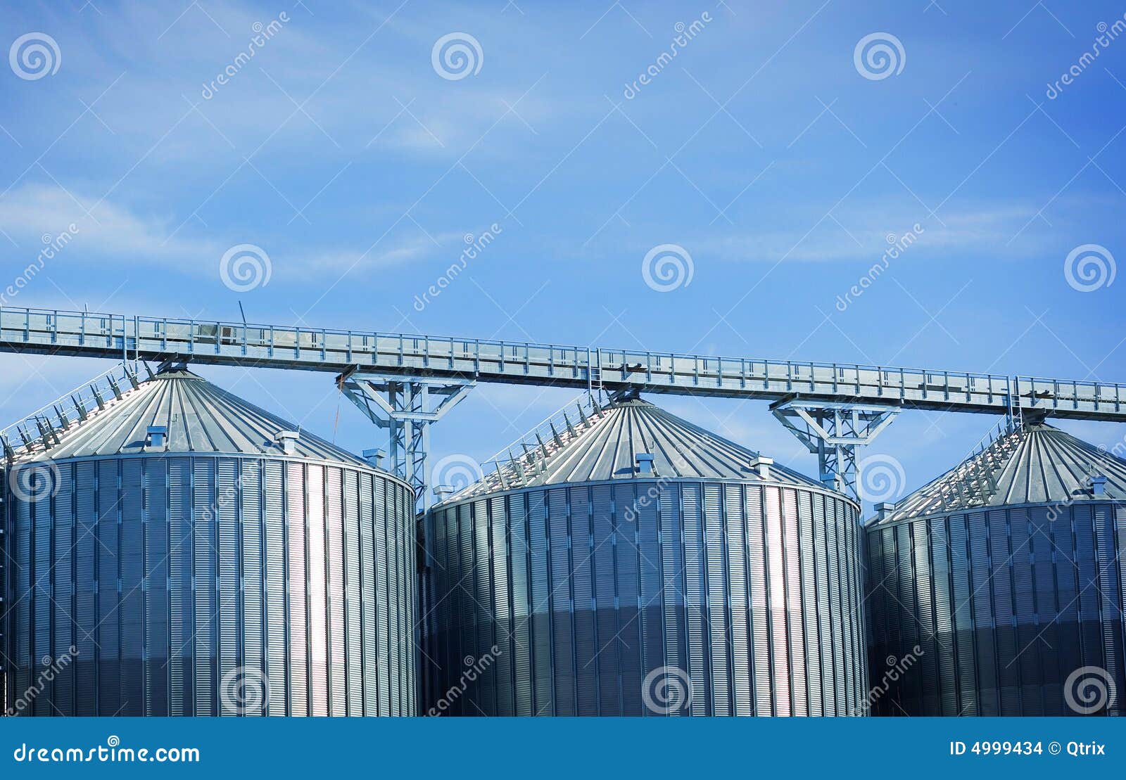 Granary. stock photo. Image of silo, agriculture, cereal - 4999434