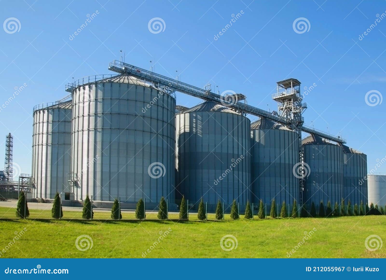Granary. Modern Agro-processing Plant for the Storage and Processing of ...