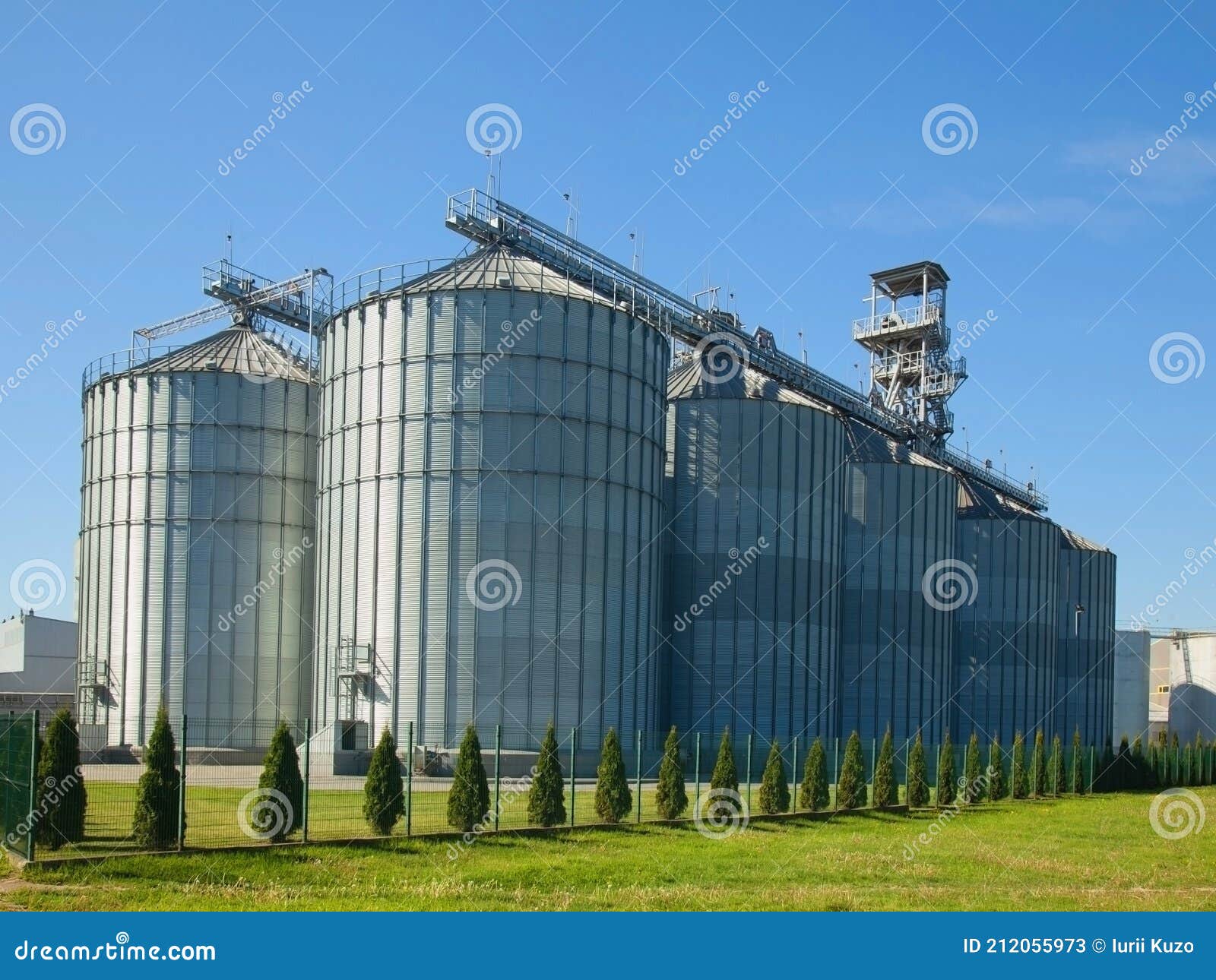 Granary. Modern Agro-processing Plant for the Storage and Processing of ...