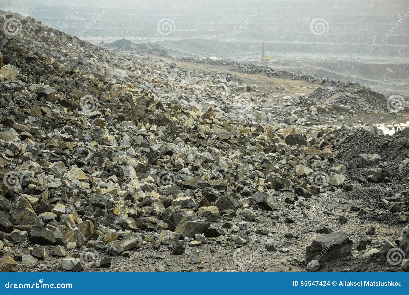 The Granary Quarry for Extraction of Granite Stock Photo - Image of ...
