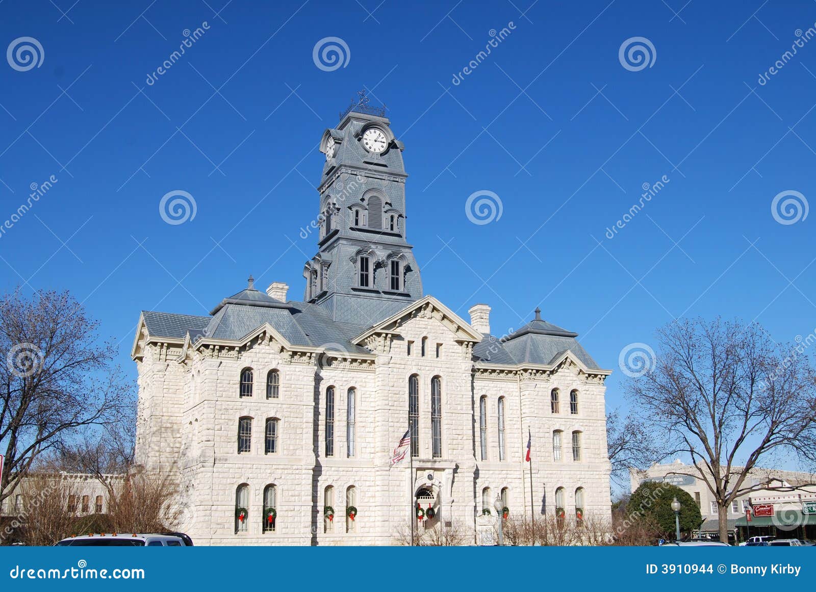 Granbury Texas Courthouse stock photo. Image of texas - 3910944