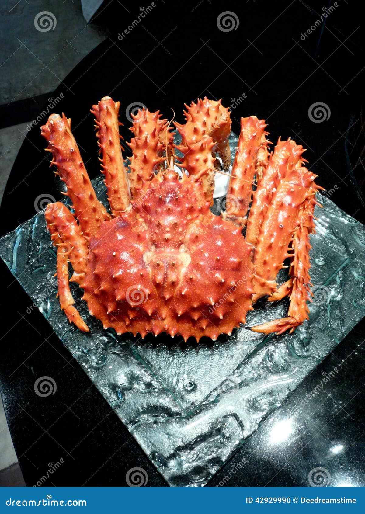 Granchio reale fotografia stock. Immagine di alimento - 42929990