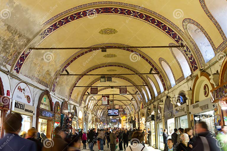 Grand Bazaar editorial photo. Image of constantinople - 19197936