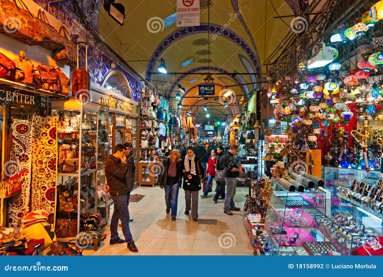 Grand Bazaar Shops in Istanbul. Editorial Photography - Image of ...