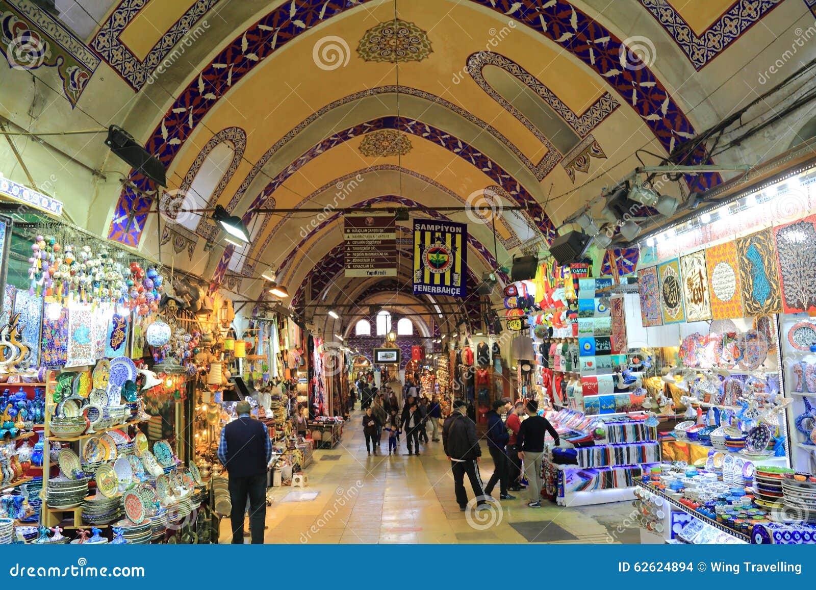 Grand bazaar, Turkey editorial stock image. Image of turkey - 62624894