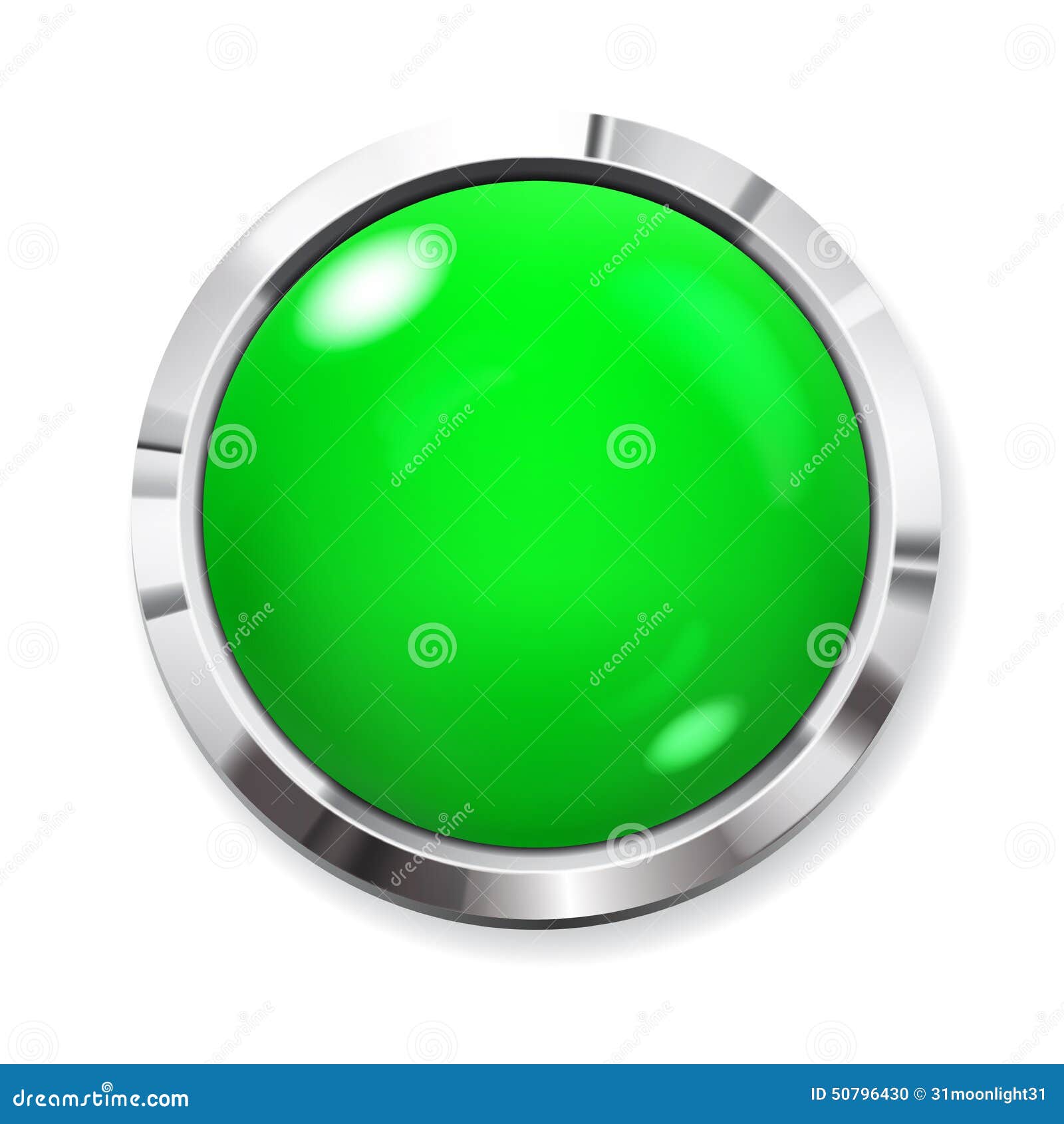 Grand bouton vert illustration de vecteur. Illustration du affaires ... Grand bouton vert illustration de vecteur. Illustration du affaires ...