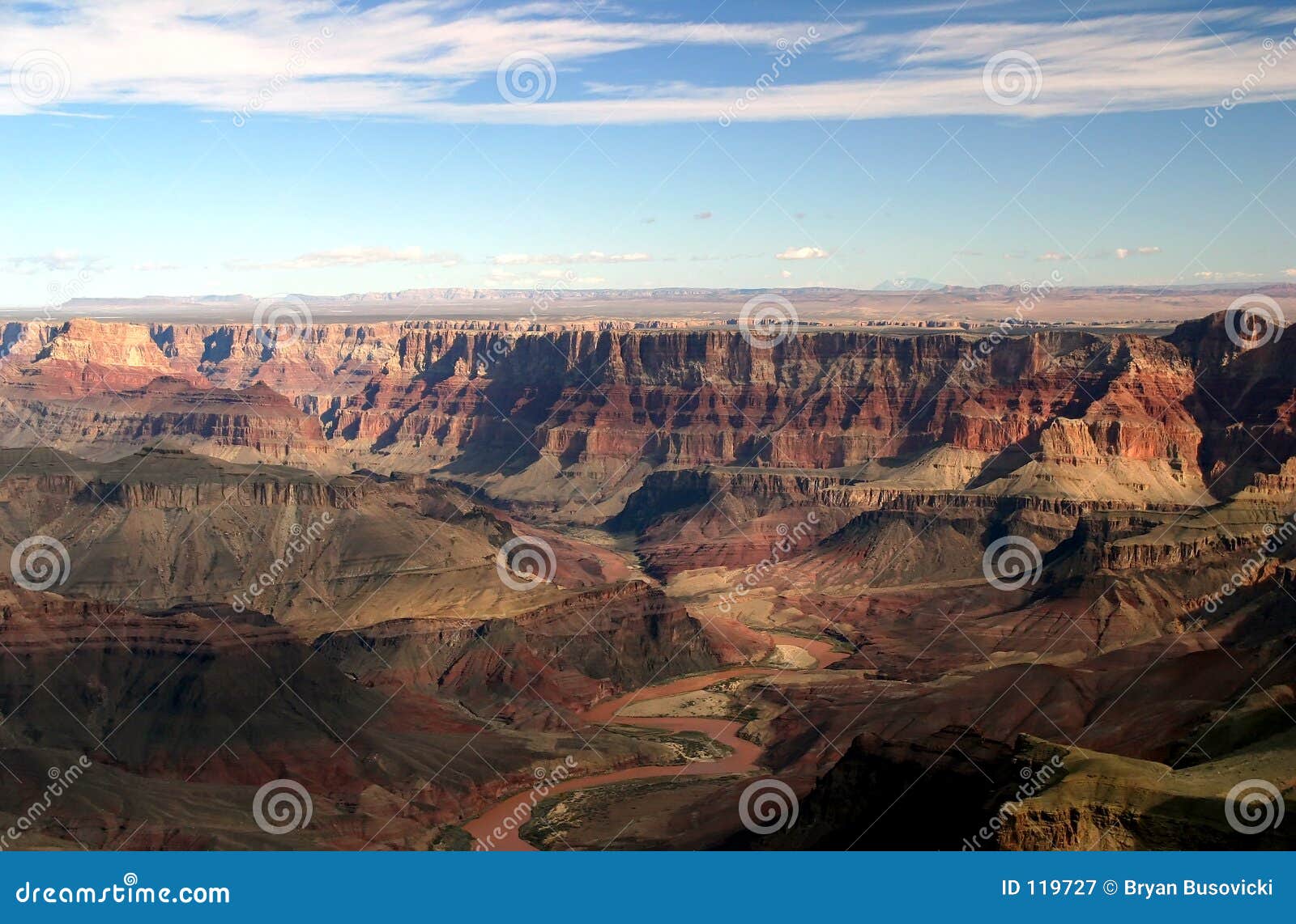 Grand Canyon Aerial View stock image. Image of erosion - 119727
