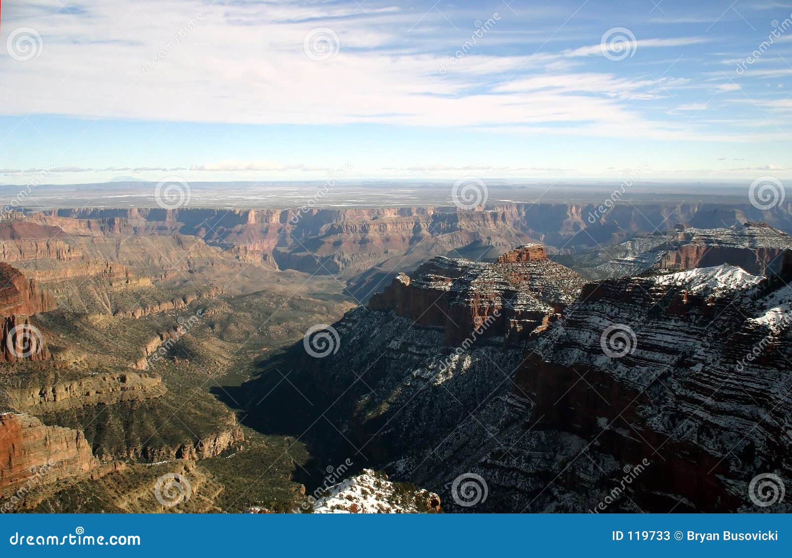 Grand Canyon Aerial View stock image. Image of river, flight - 119733