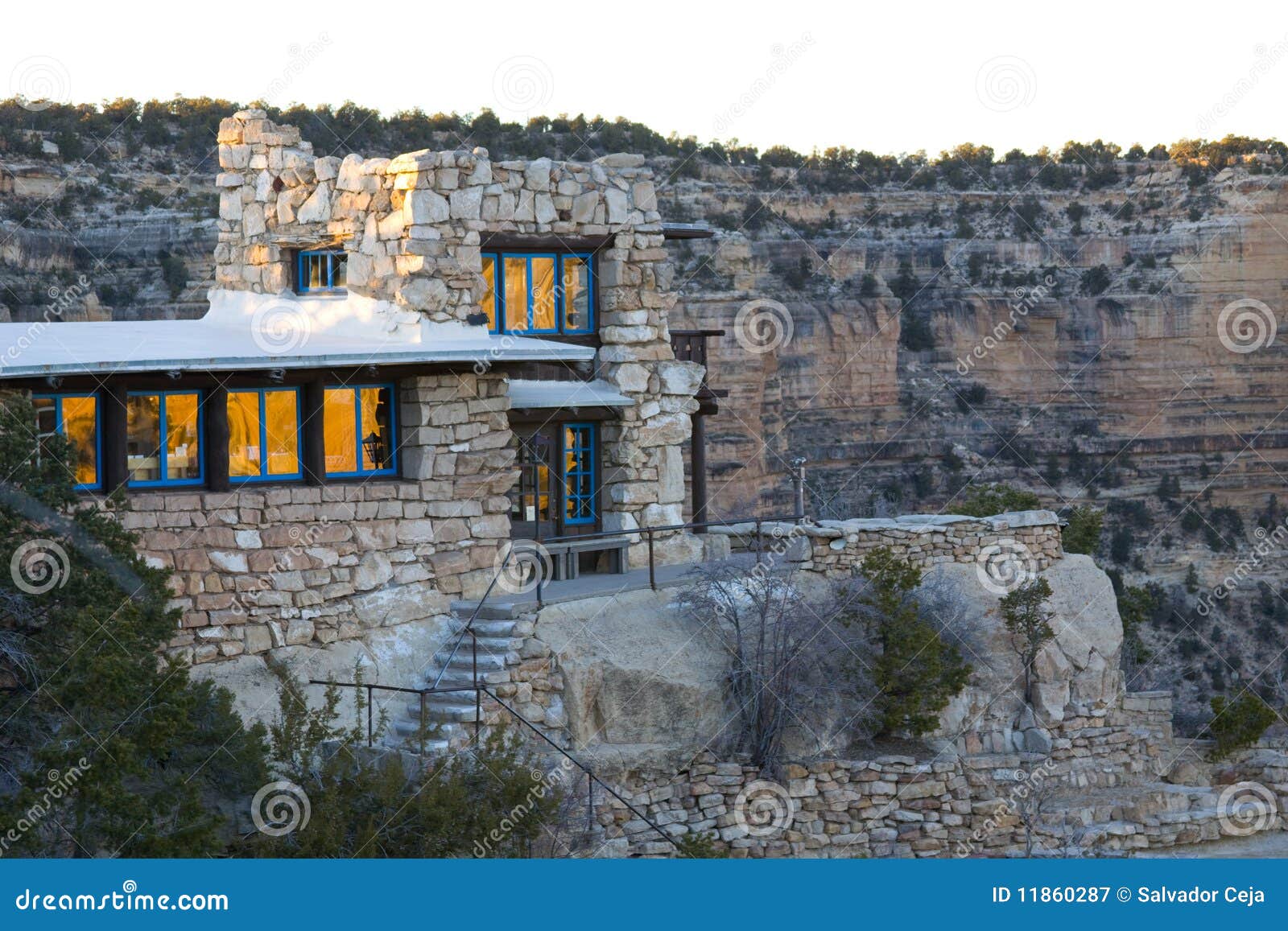Grand Canyon Arizona house stock image. Image of difficult - 11860287