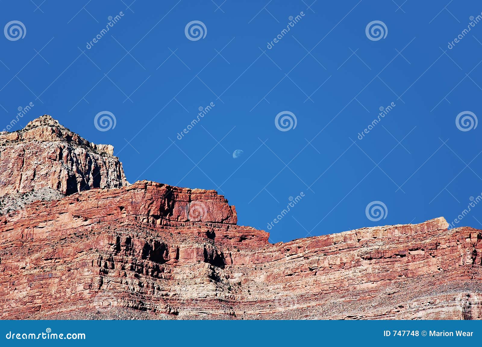 Grand Canyon Cliff stock photo. Image of summer, escarpments - 747748