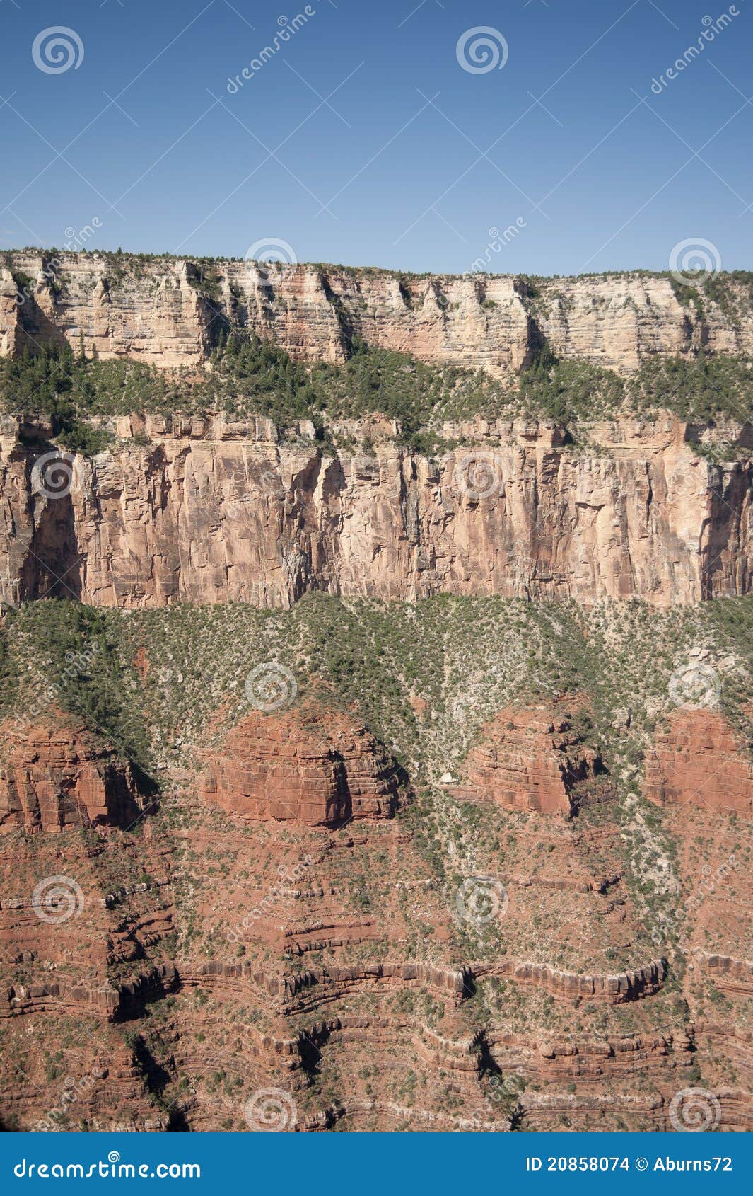 Grand Canyon cliff face stock photo. Image of america - 20858074