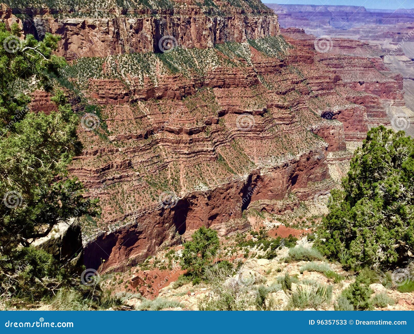 Grand Canyon stock image. Image of cliff, canyon, side - 96357533