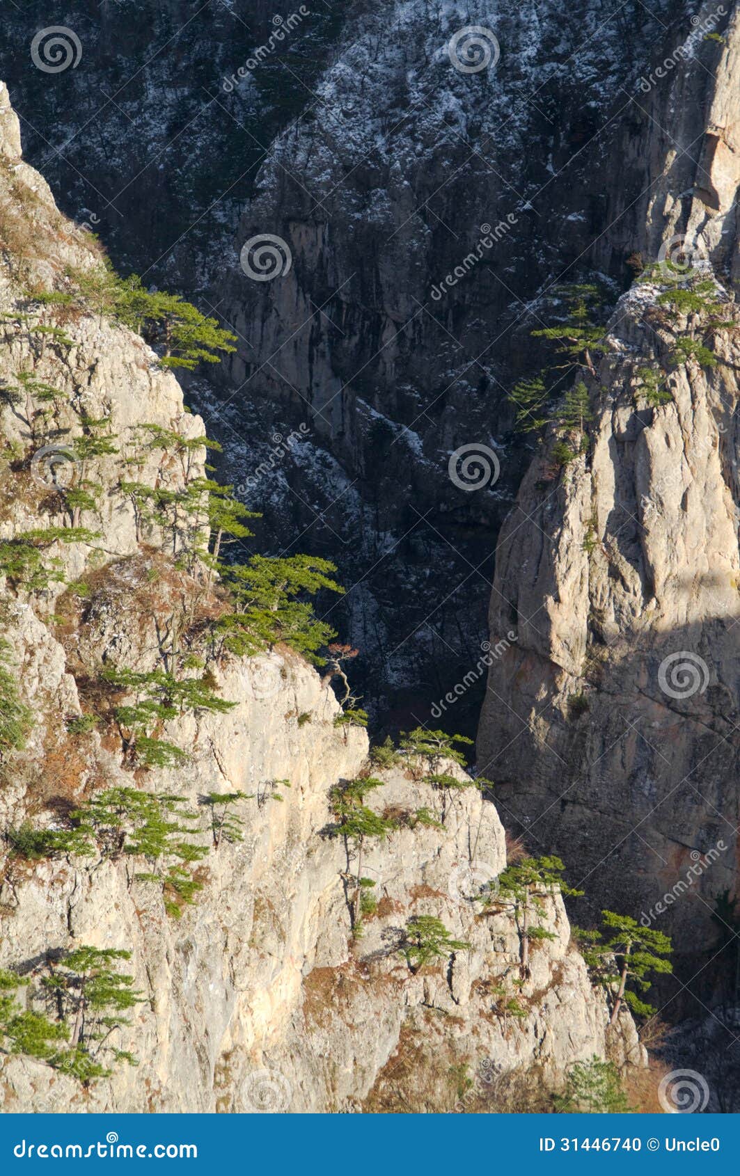 The Grand Canyon of Crimea stock photo. Image of winter - 31446740