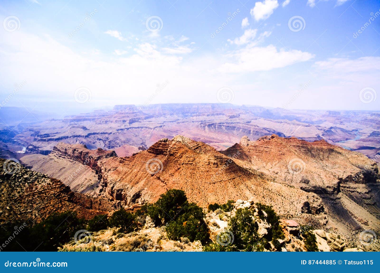 Grand Canyon from Grandview Point Stock Image - Image of journey, grand ...