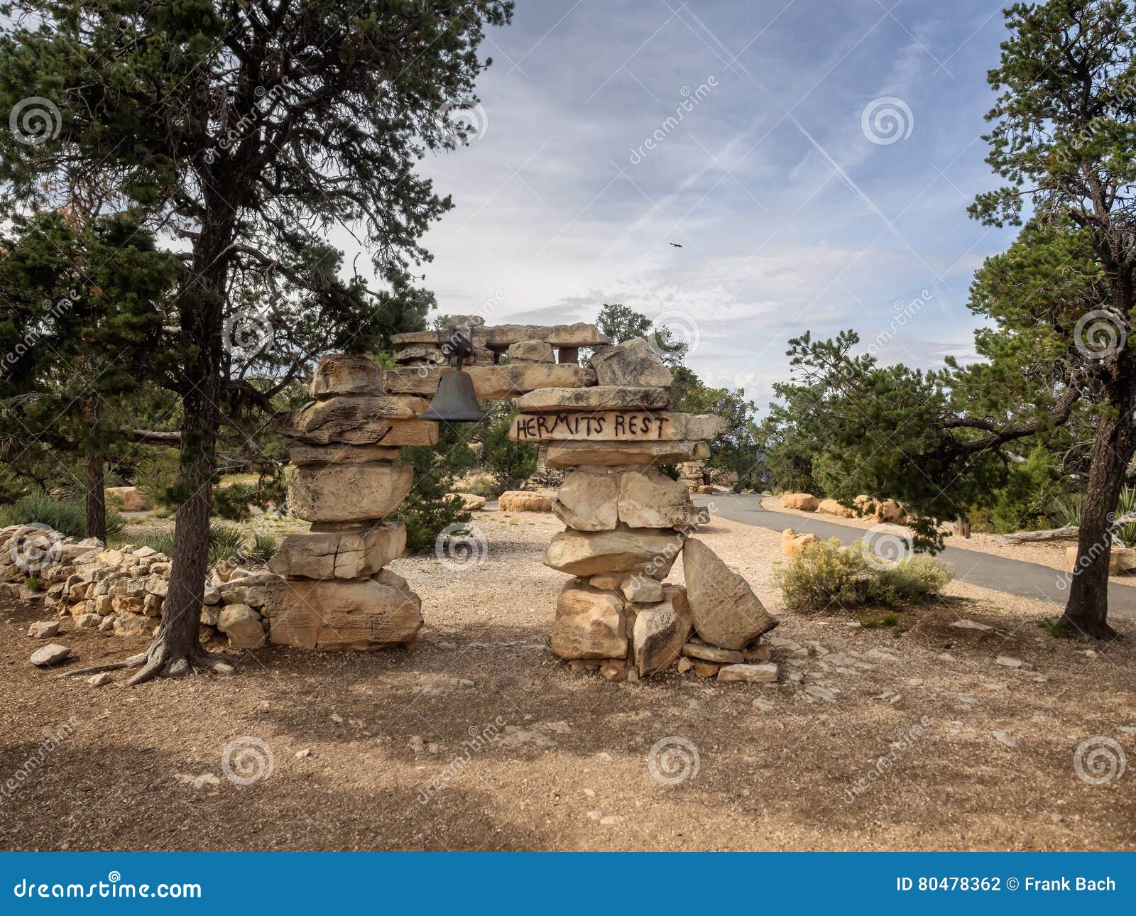 Grand Canyon Hermits Rest, Arizona Editorial Photography - Image of ...