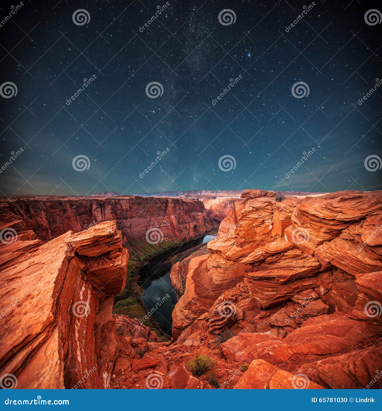 Grand Canyon at night stock photo. Image of angle, outerspace - 65781030