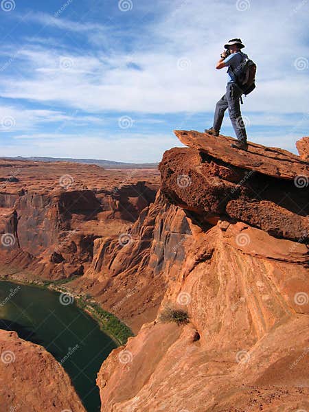 Grand Canyon overlook stock image. Image of american, explore - 2849315
