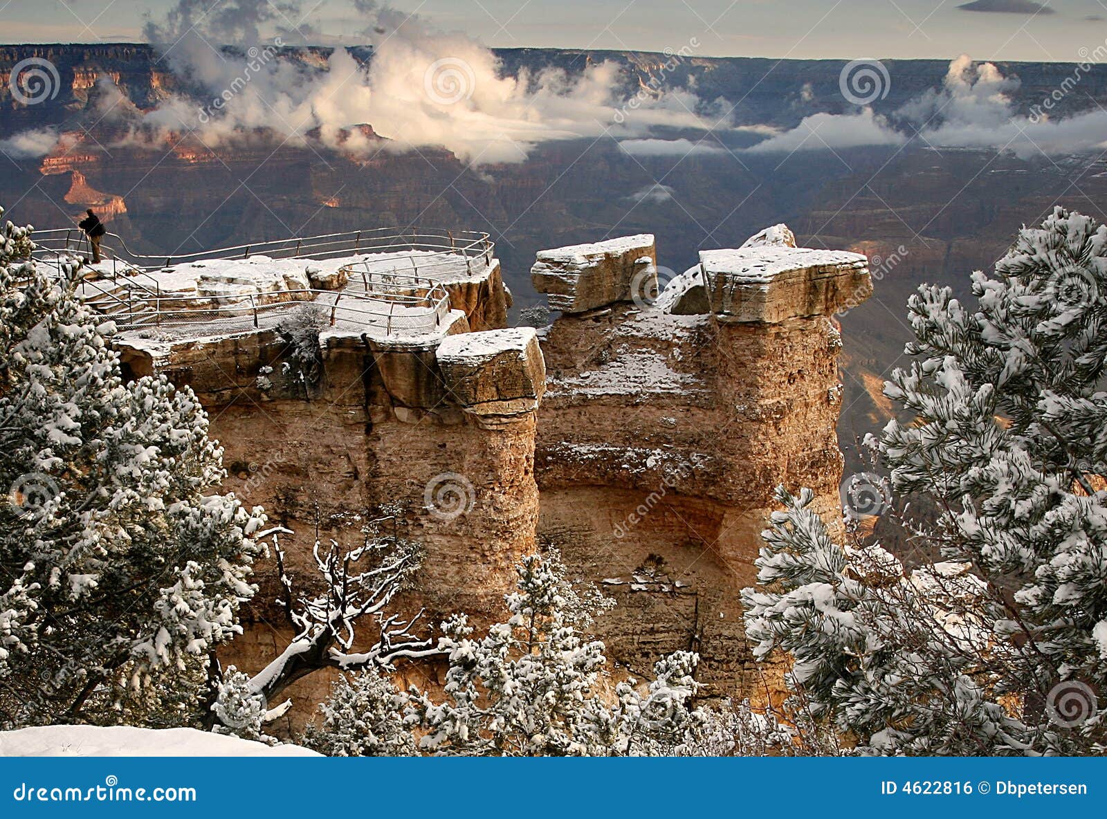 Grand Canyon Overlook stock photo. Image of arizona, rocky - 4622816
