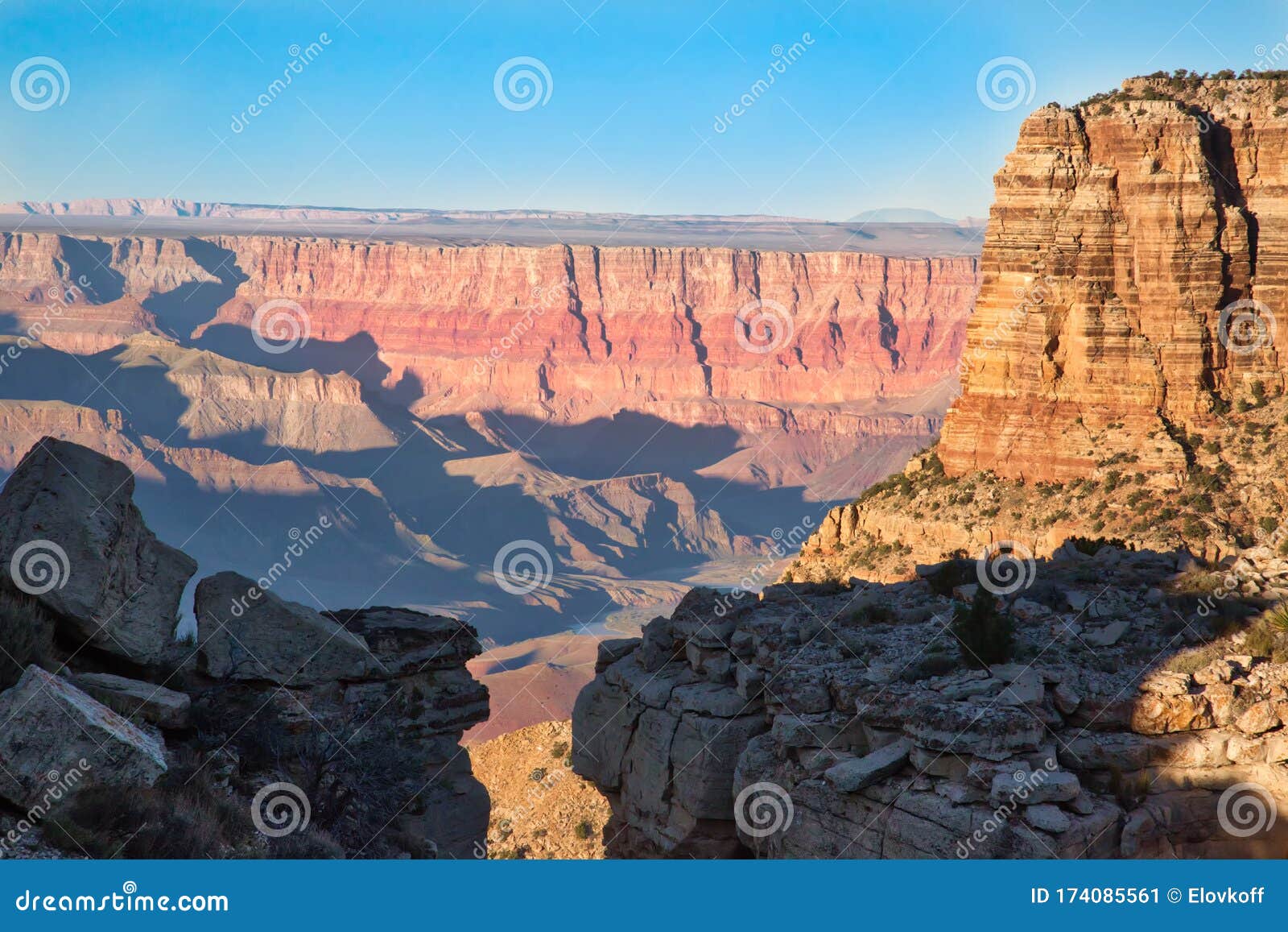 Grand Canyon Scenic Views and Landscapes Stock Image - Image of canyon ...
