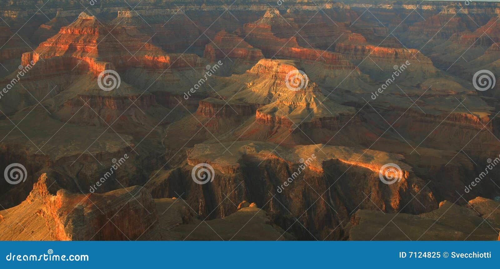 Grand Canyon Sunset Colors stock image. Image of nature - 7124825