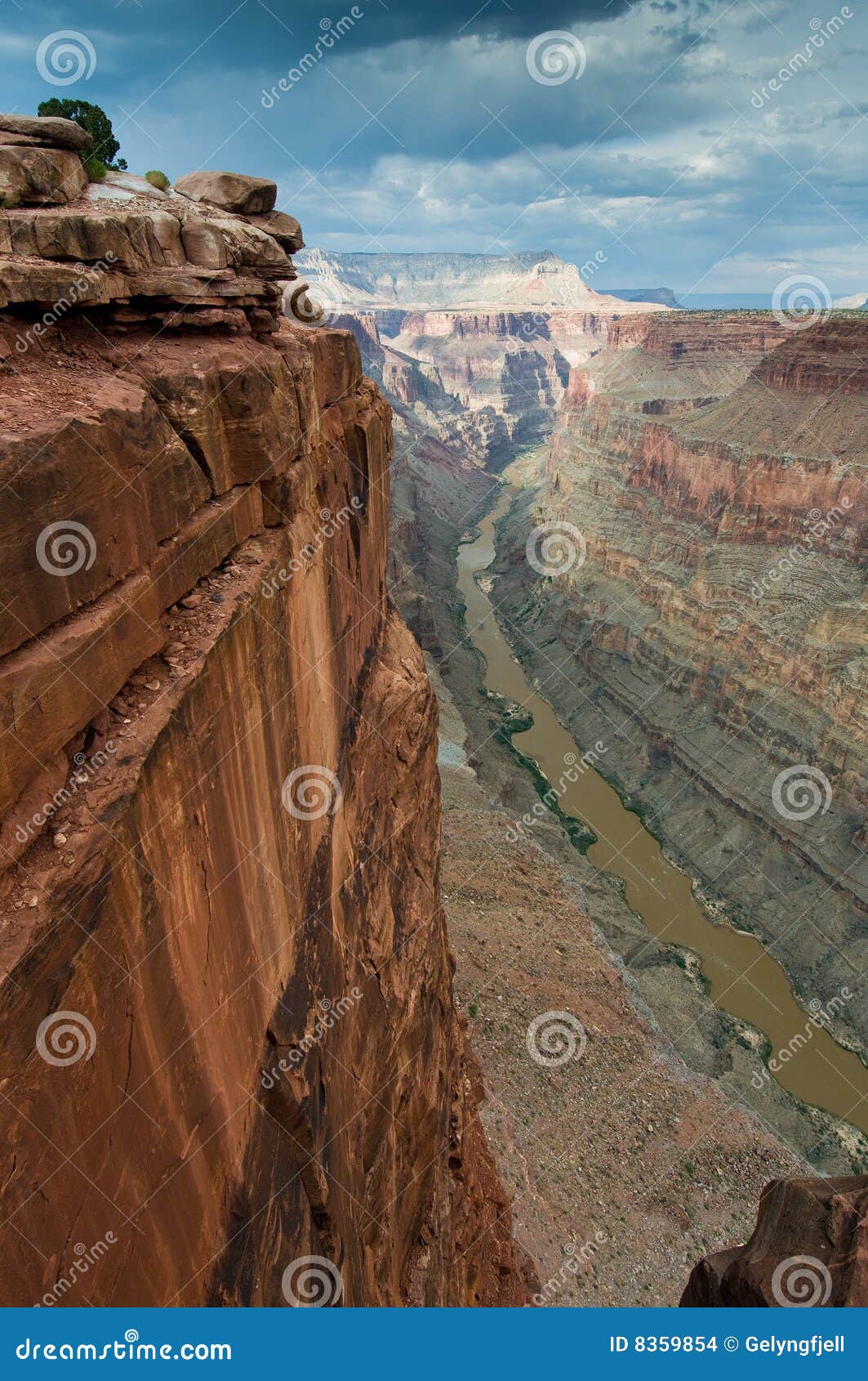 Grand Canyon at Toroweap stock photo. Image of barren - 8359854