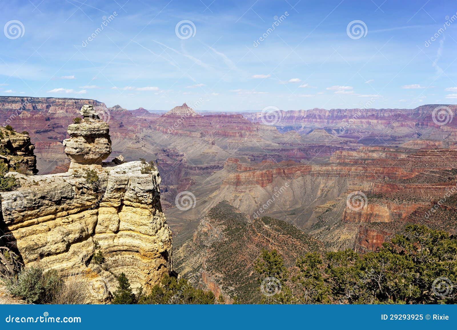 Grand Canyon view stock image. Image of colorado, framed - 29293925