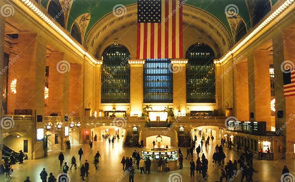 Grand Central stock image. Image of rush, manhatten, station - 12797