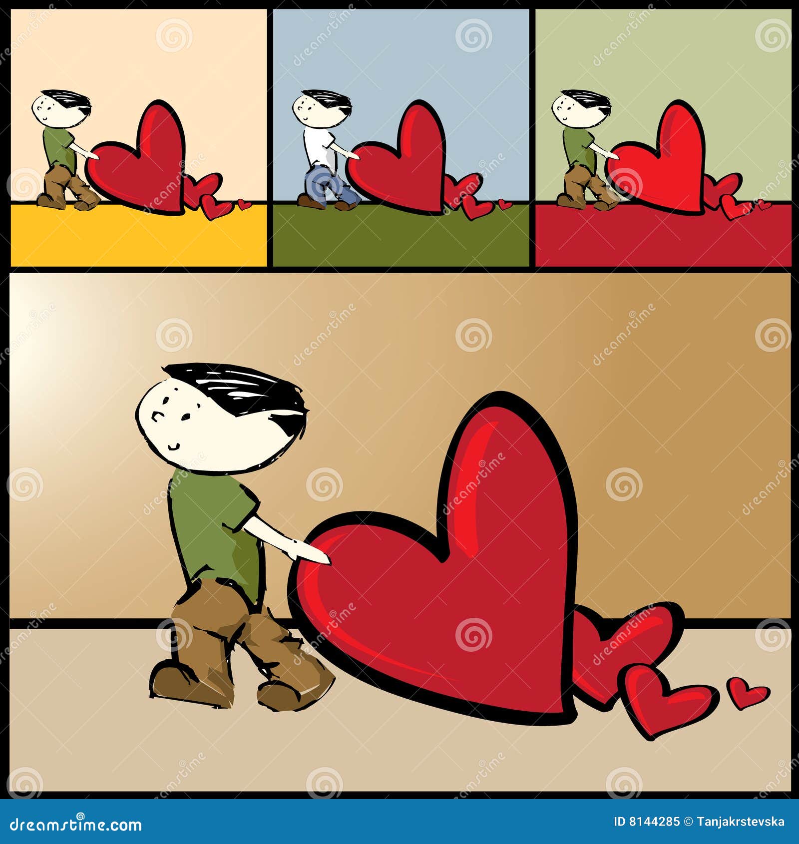 Grand coeur pour vous illustration de vecteur. Illustration du amoureux ...