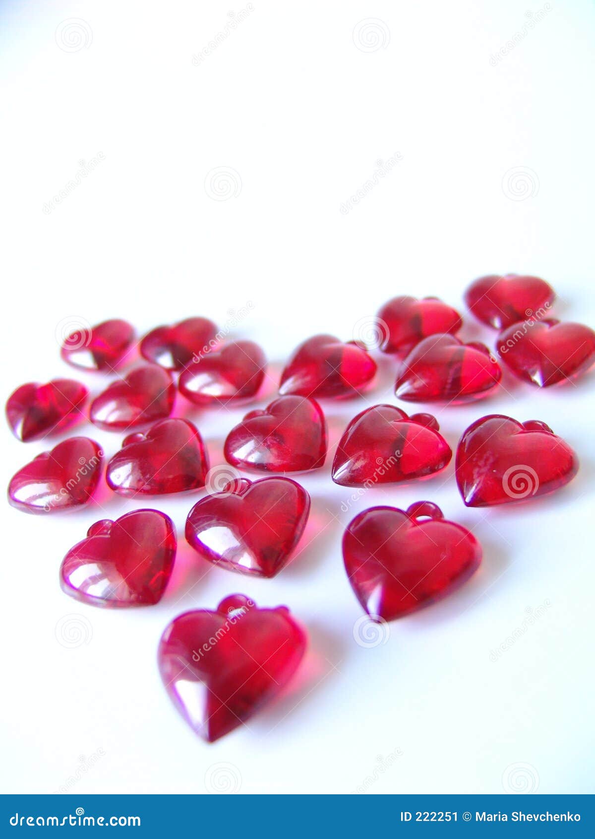 Grand coeur rouge image stock. Image du attraction, amoureux - 222251