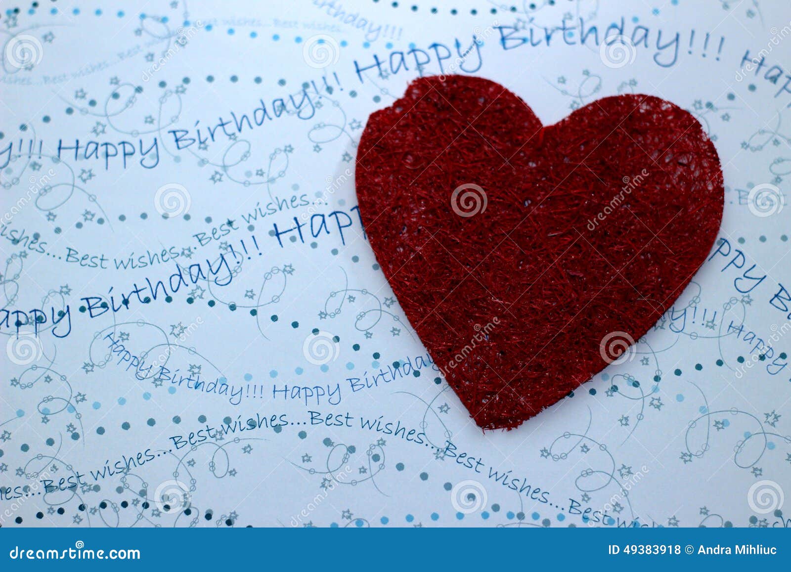 Grand coeur rouge photo stock. Image du lumineux, heureux - 49383918